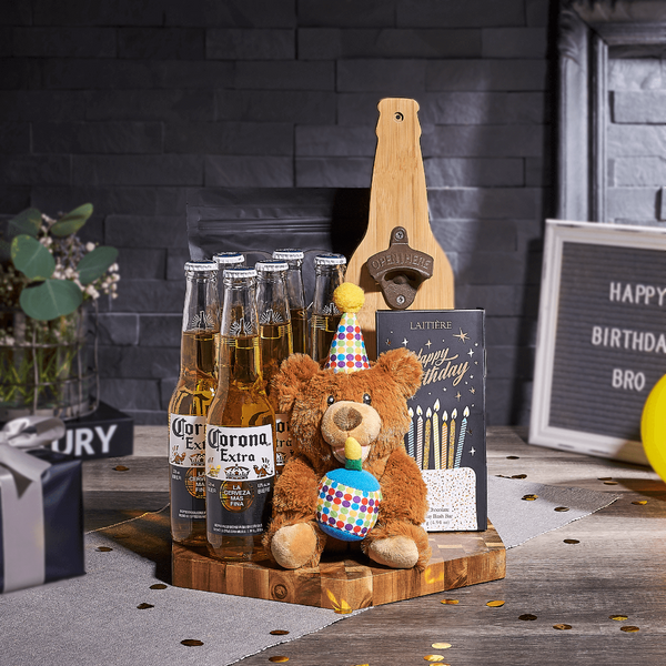 Birthday Beer Bash Gift Set – Birthday gift baskets – US delivery ...