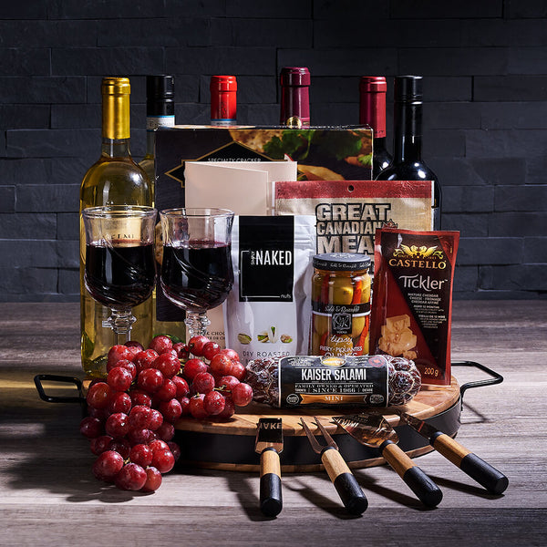 Colossal Wine Gift Board – wine gift baskets – US delivery - BroCrates USA