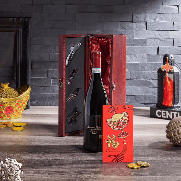 Good Fortune Wine Gift Box – Chinese New Year gift baskets – US ...