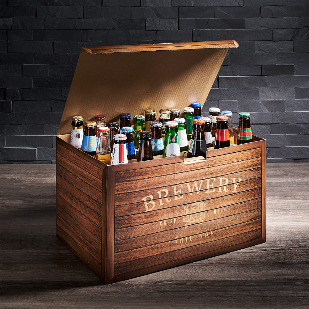 Double Dozen Beer Box – Beer gift baskets – US delivery - BroCrates USA