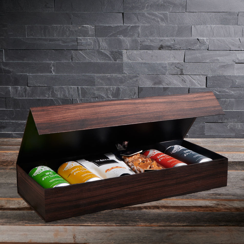 Assorted Craft Beer & Snack Set – Beer gift baskets – Canada delivery ...